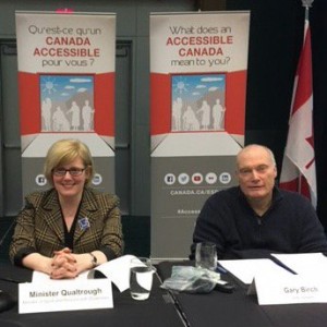 Gary Birch Attends Accessible Canada Consultation - Neil Squire Society